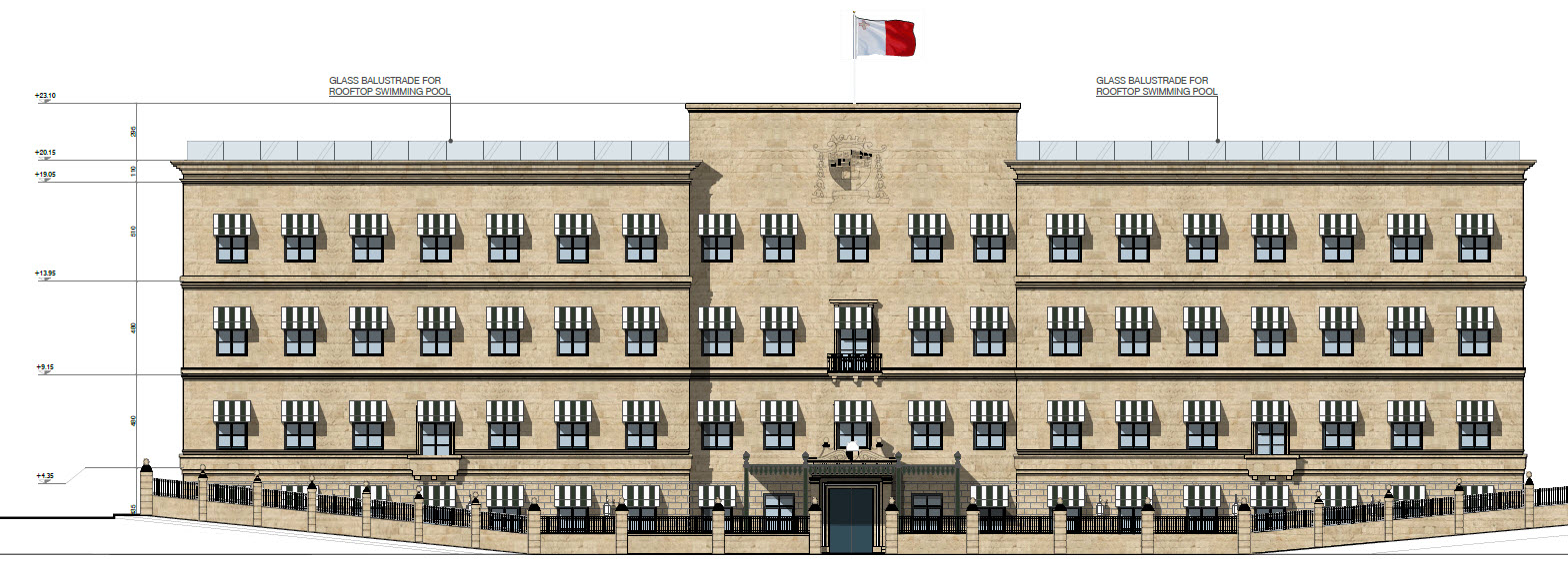Evans Building Valletta – BIM Direction